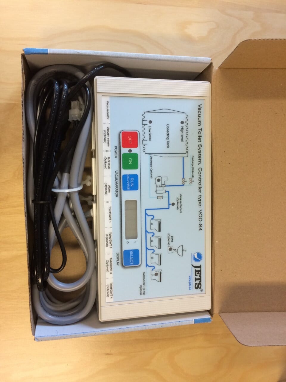 VTS CONTROLLER 230V ( LEDNING 2 METER) - BAD OG HYTTE